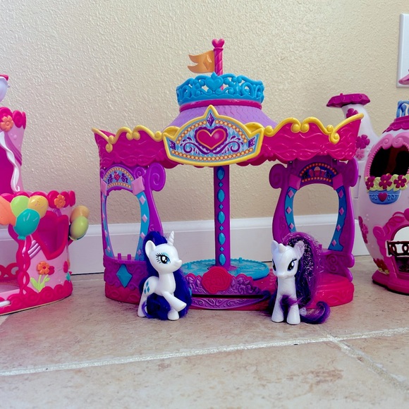My Little Pony | Toys | My Little Pony Raritys Carousel With Ponies ...